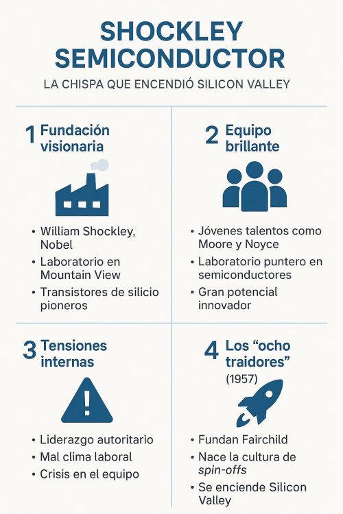 Shockley Semiconductor: la chispa que encendió Silicon Valley – Un poco ...